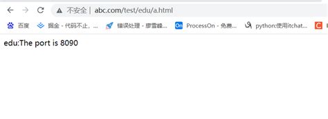 Nginx系列（二）反向代理案例和负载均衡 星伴同行