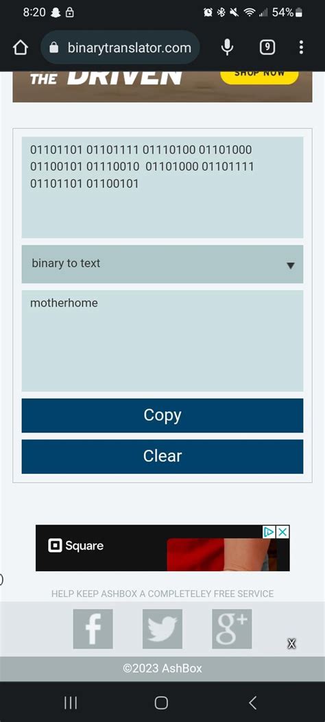 Hidden Binary Code Rnomansskythegame