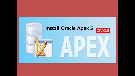 Install Oracle Apex 5 Youtube