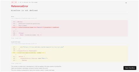 Leaflet Groupedlayercontrol Examples Codesandbox