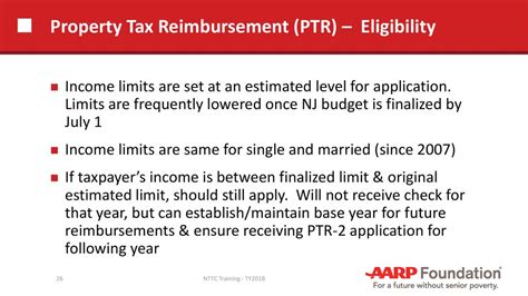 Completing Property Tax Reimbursement Ptr Application Ppt Download