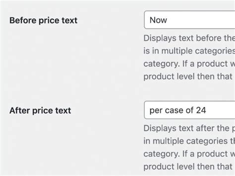 Product Price Before And After Text Woocommerce Marketplace