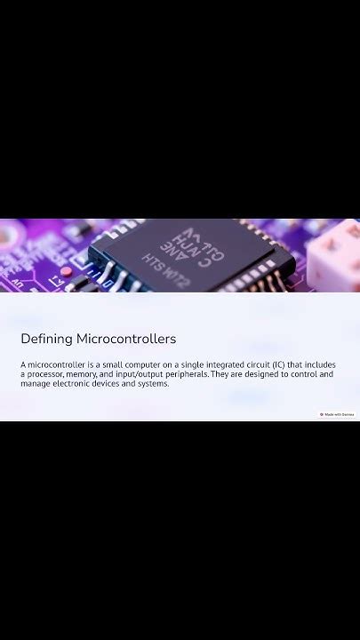 Microcontroller Architecture Arduino Electroniccircuitdesign Embeddedsystem Youtube