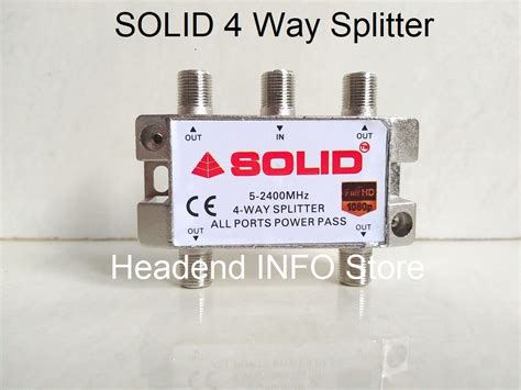 Way Splitter Solid Store Headendinfo Com
