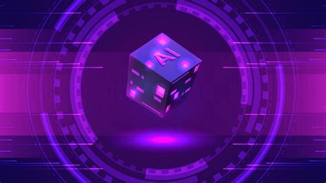 isometric artificial intelligence ai analysis with processor chip