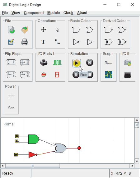 Digital Logic Circuit Software Circuit Diagram