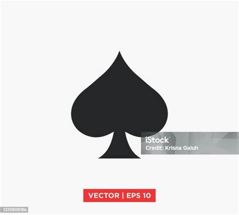 스페이드 에이스 아이콘 벡터 일러스트 디자인 편집 가능한 Res 가능 Eps 10 4가지 개체에 대한 스톡 벡터 아트 및 기타 이미지 4가지 개체 가능성 검은색
