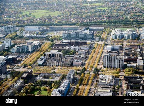 The Centre Of The City Of Milton Keynes A New Town Buckinghamshire