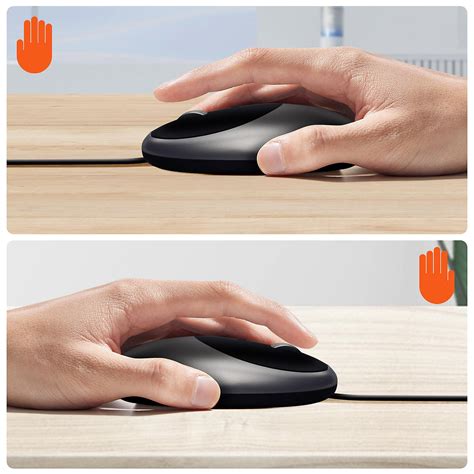 wired usb c mouse ambidextrous elegant design grey satechi fruugo uk