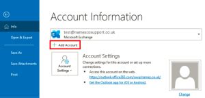 How To Set Up A POP Account In Outlook Support Centre Names Co Uk