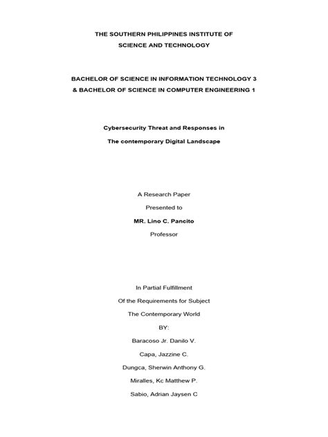 cyber security pdf security computer security