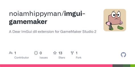 GitHub Noiamhippyman Imgui Gamemaker A Dear ImGui Dll Extension For GameMaker Studio