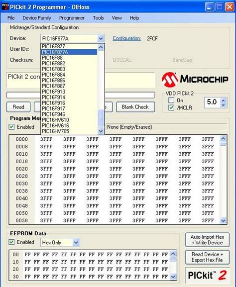 PICkit2 Programmer Getting Started RhydoLABZ Wiki