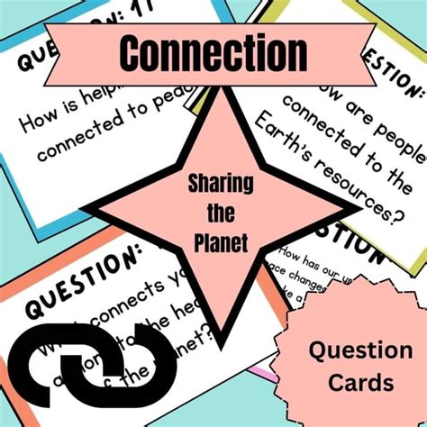 PYP Task Cards Sharing The Planet Connection By Scribble Satisfaction