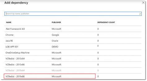 Microsoft Intune Win32 App Dependencies Msendpointmgr