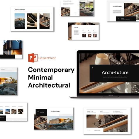 Architecture Interior Concept Proposal Powerpoint Template Original And High Quality