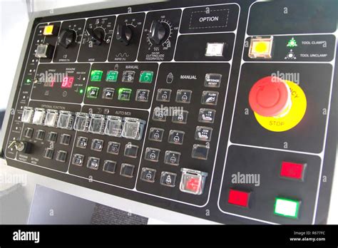 Cnc Control Panel Industrial Machinery High Resolution Stock Photography And Images Alamy