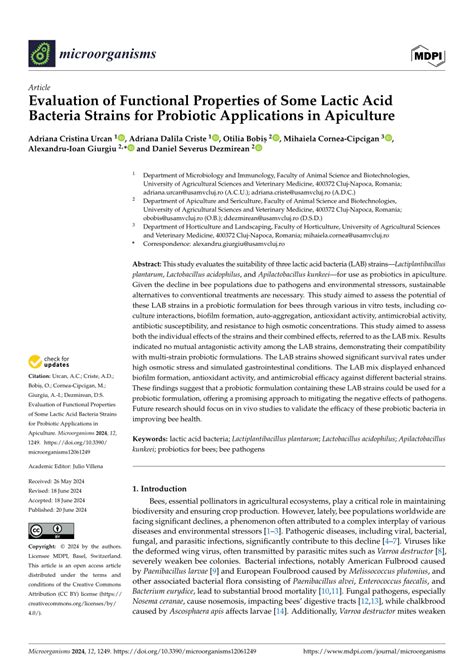 Pdf Evaluation Of Functional Properties Of Some Lactic Acid Bacteria Strains For Probiotic