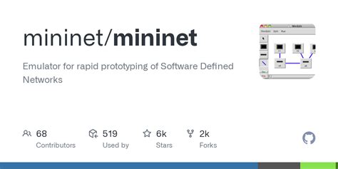 github mininet mininet emulator for rapid prototyping of software