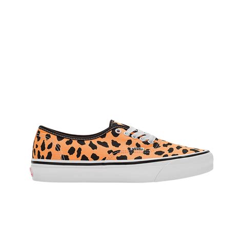 반스 볼트 X 와코 마리아 Og 어센틱 Lx 레오파드 오렌지 Vans Kream
