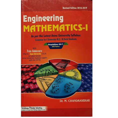 Buy Engineering Mathematics 1 Revised Edition 2018 19 As Per The Latest Anna University