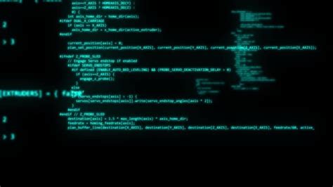 Computer Programming Code Typing Hacker Programmer Coder Application App K Stock Video