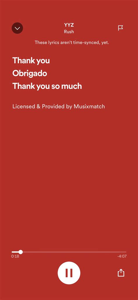 Correct Me If Im Wrong But Pretty Sure Yyz Doesnt Have Lyrics… R Rush