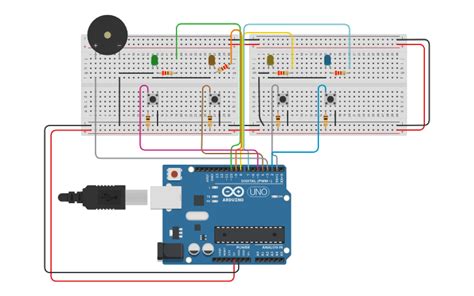 Circuit Design Quick Reaction Tinkercad
