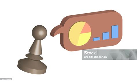 흰색 배경에 격리된 3d 폰 및 차트 아이콘 0명에 대한 스톡 벡터 아트 및 기타 이미지 0명 계획 금융 Istock