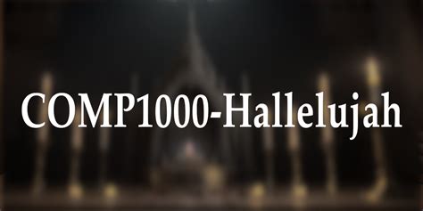 GitHub TodoLodo COMP Hallelujah