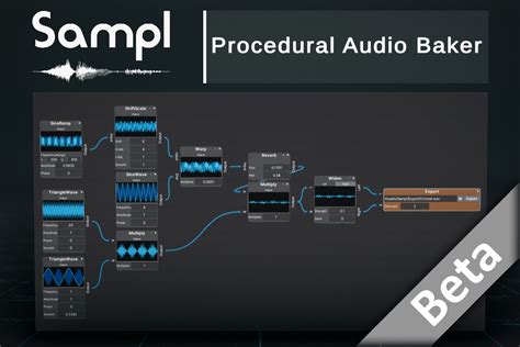 Sampl Procedural Audio Sample Designer Audio Unity Asset Store
