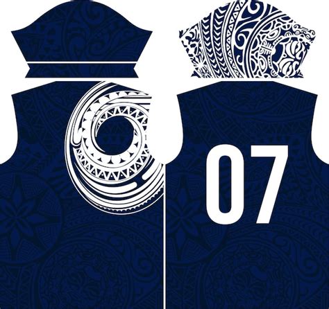 Premium Vector Jersey Pattern Design