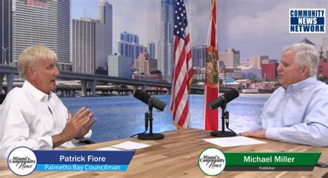 Michael Miller Talks To Palmetto Bay Councilman Patrick Fiore Featured