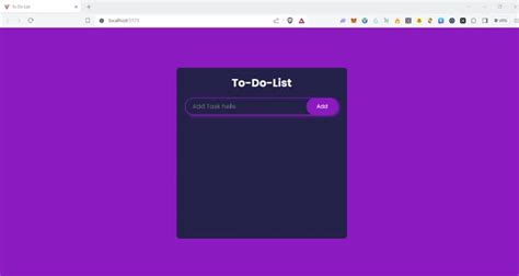 Venusai Kodam On Linkedin Reactjs Todolist Webdevelopment