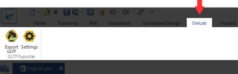 Simlab D Plugins GLTF Exporter For Solid Edge