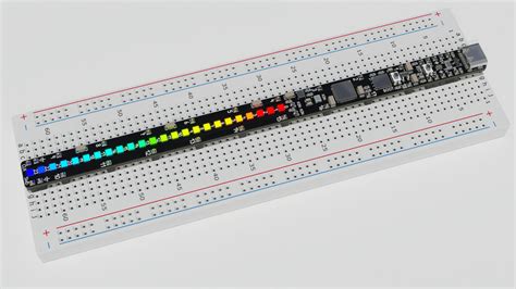 raspberry breadstick protoboard para desarrollo basado en el chip rp2040