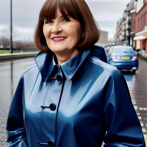 Walking In My Long Rubber Mackintosh Rubber Raincoats Mackintosh Raincoat Mackintosh