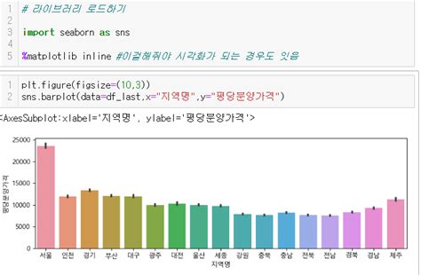파이썬 시각화 다양한 방법 seaborn