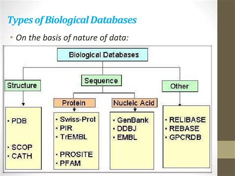 Introduction Of Biological Database Pptx