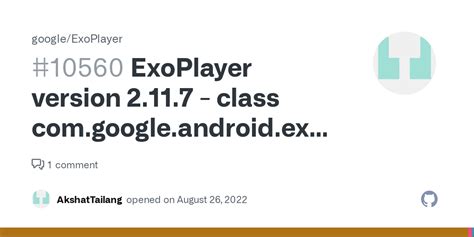 ExoPlayer Version Class Google Android Exoplayer Upstream Cache Cache