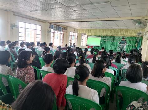 အ ထ က ကြာနီကန် ကျောင်းတွင် မူးယစ်ဆေးဝါးနှင့် စိတ်ကိုပြောင်းလဲစေသော ဆေးဝါးများအန္တရာယ် ကာကွယ