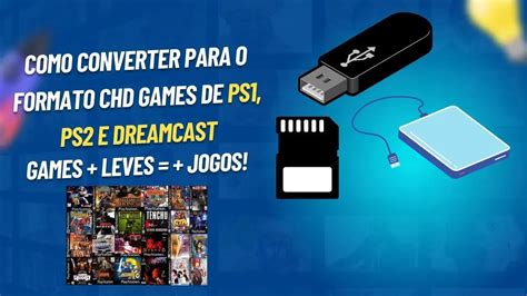 Como Converter Para O Formato Chd Games De Ps1 E Ps2 E Dreamcast Mais