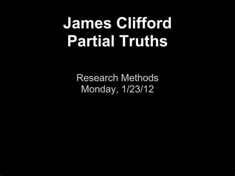 Methods Clifford Ppt