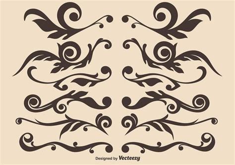 Scroll Pattern Vector Art Icons And Graphics For Free Download