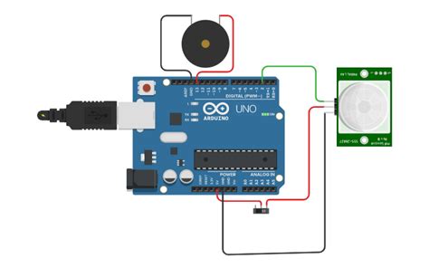 Circuit Design Projeto Alarme De Segurança Tinkercad