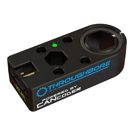 wcp throughbore encoder powered by cancoder compact rotary sensor for
