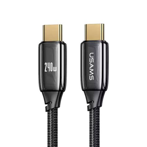 Usams Us Sj U Pd W Type C To Type C Zinc Alloy Data Cable M