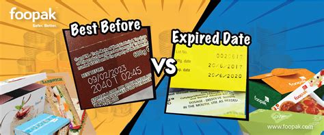 Best Before Vs Expired Date Foopak Paperboard Packaging