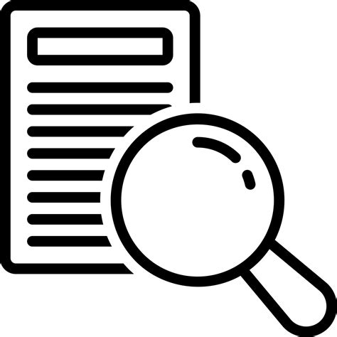 Line Icon For Analyze 16058579 Vector Art At Vecteezy