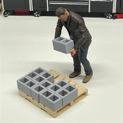 1 10 Scale Cinder Blocks Set Of 8 Crawlers N Customs